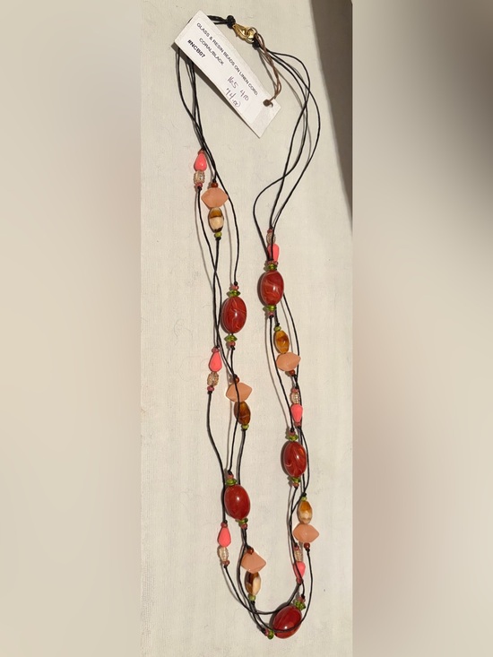 Teresa Goodall | Jewelry | Threestrand Teresa Goodall Coral And Peach ...
